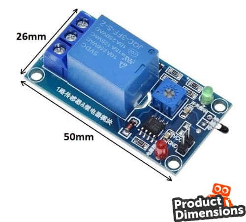 Buy Thermal Sensor Relay Module - 5V - Affordable Price